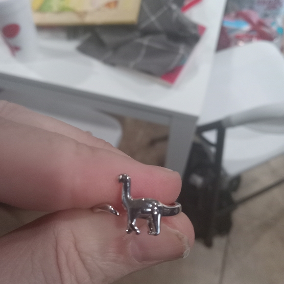 Source Unknown | Jewelry | Silver Dinosaur Ring | Poshmark